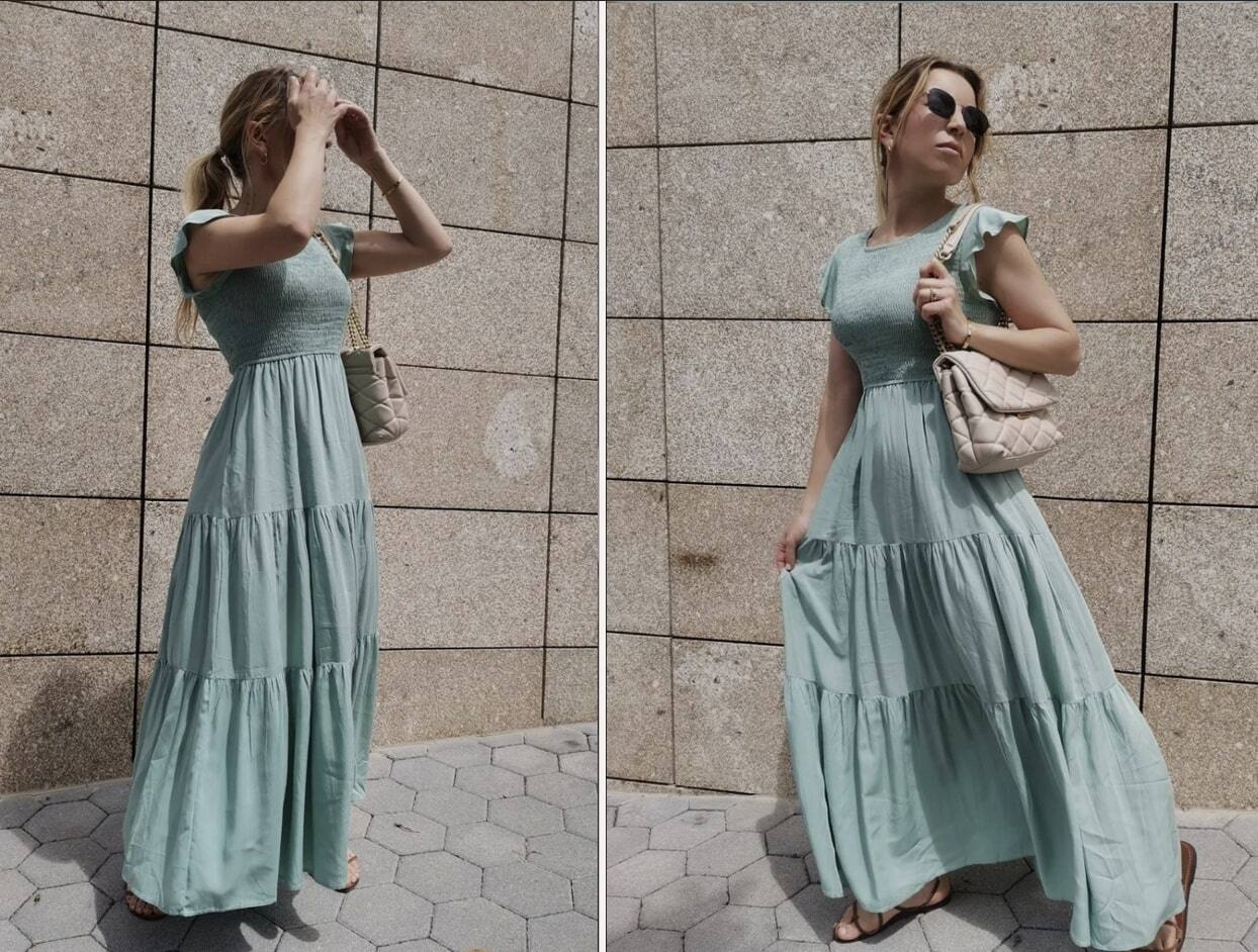 La robe parfaite pour la transition été-automne est présentement en ...