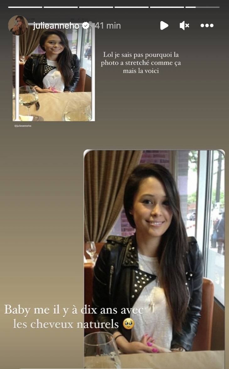 Julie-Anne Ho retrouve sa chevelure d'antan avec un changement ...