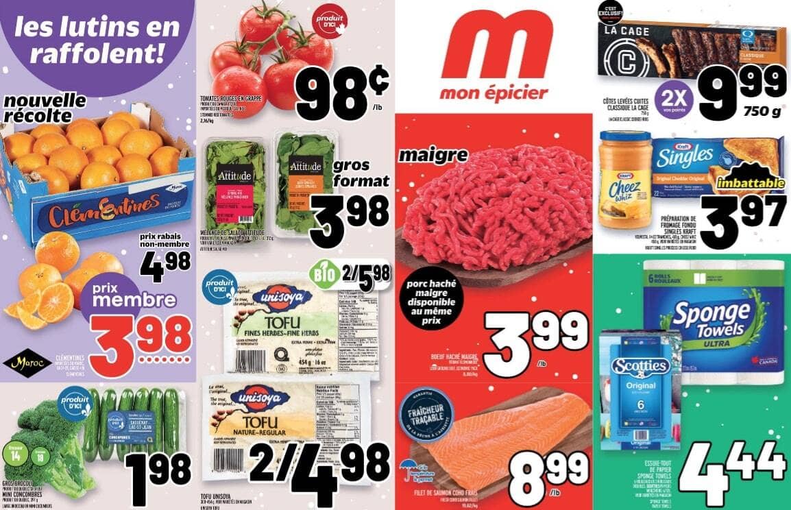 Les meilleurs rabais de la semaine du 9 novembre en épicerie | Salut ...