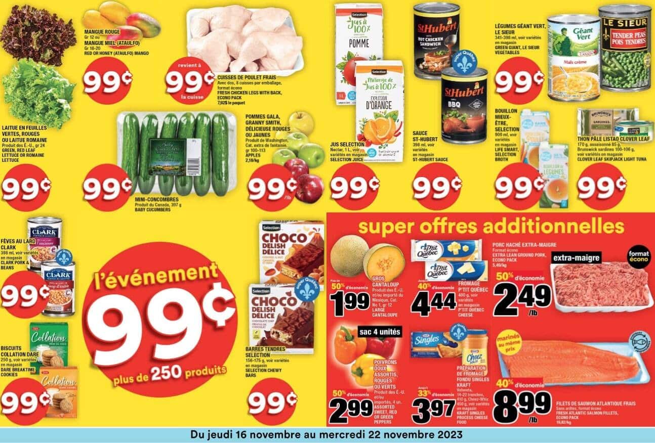 Les meilleurs rabais de la semaine du 16 novembre en épicerie | Salut ...
