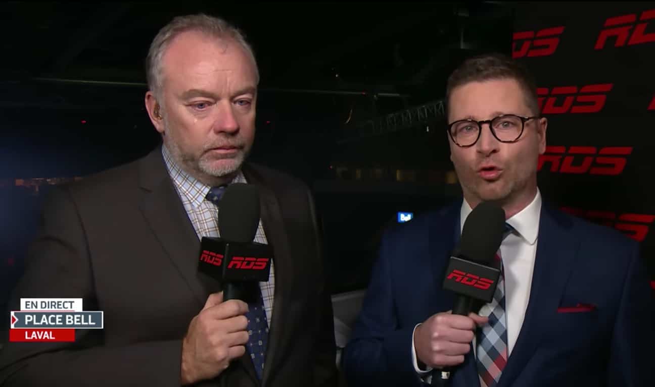 Stéphane Leroux et François-Étienne Corbin de RDS livrent un vibrant ...