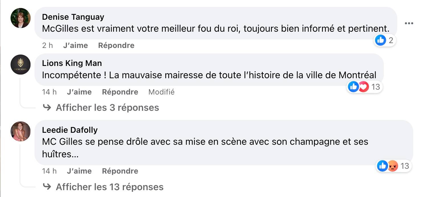 «Êtes-vous en contrôle?»: Valérie Plante se fait brasser à Tout le ...