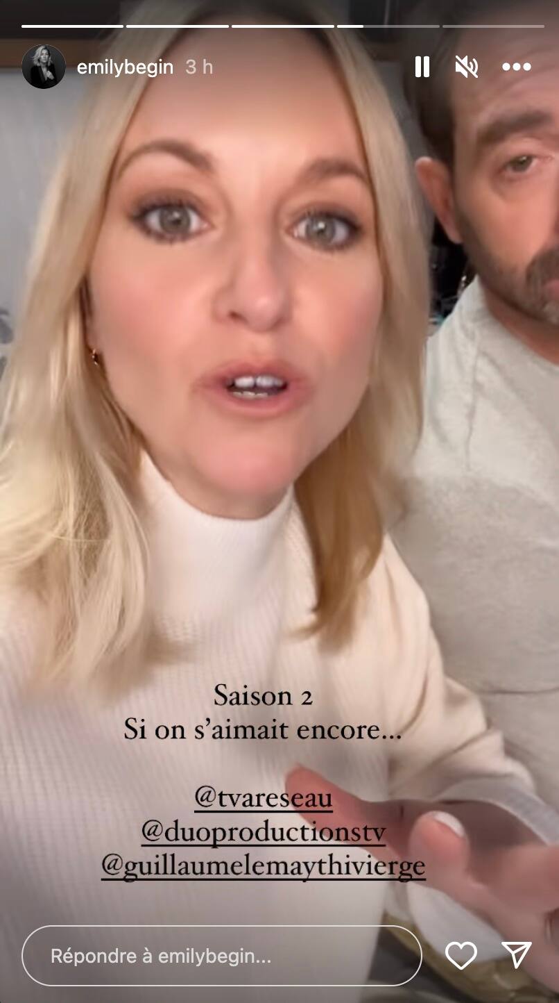 Émily et Guillaume partagent un aperçu des coulisses de la 2e saison de ...