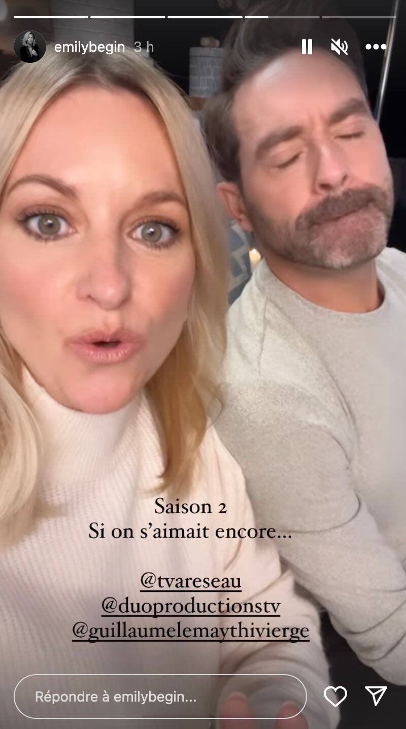 Émily et Guillaume partagent un aperçu des coulisses de la 2e saison de ...