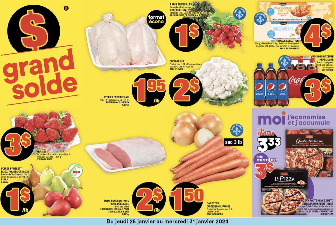 Les meilleurs rabais de la semaine du 25 janvier en épicerie | Salut ...