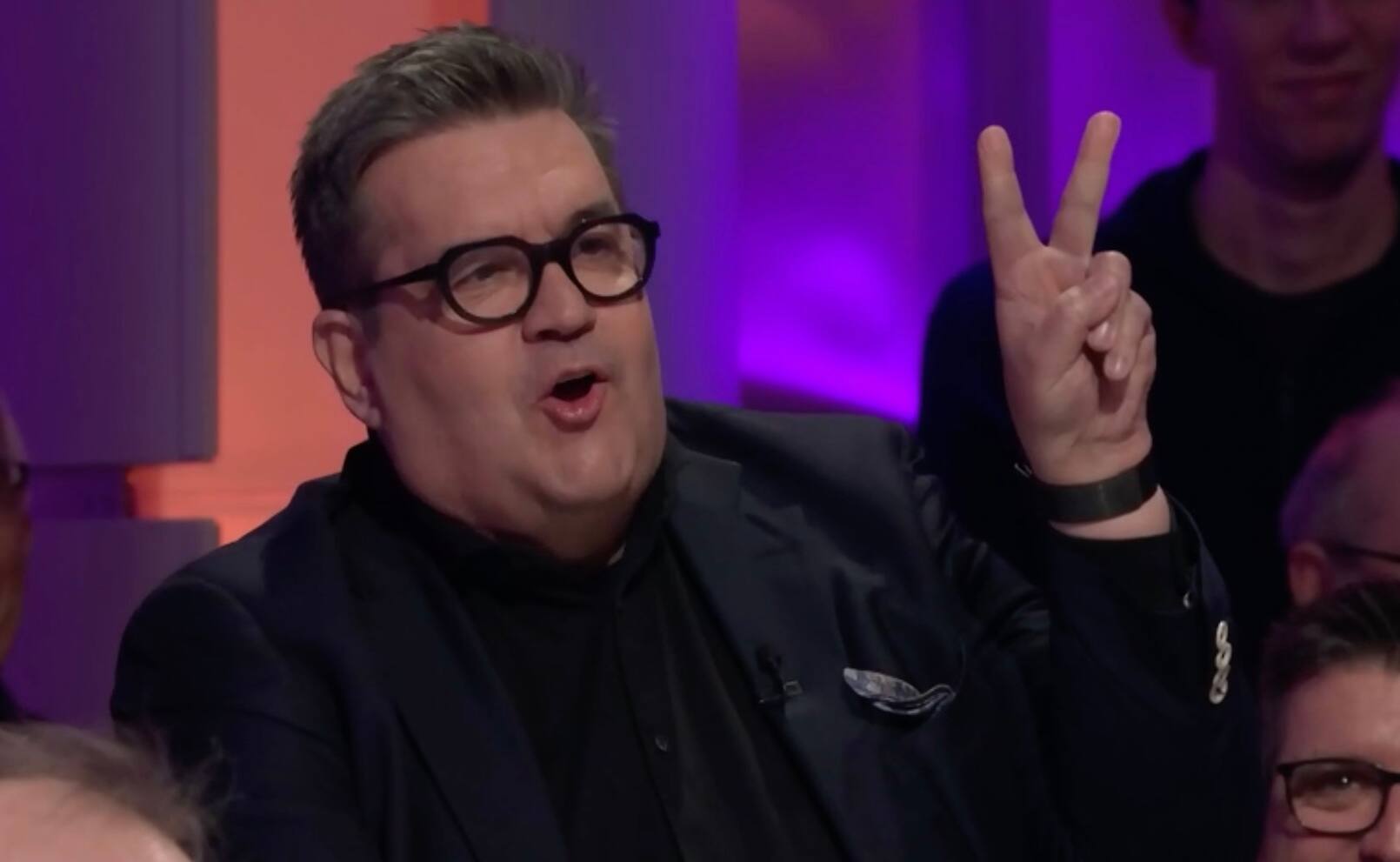Denis Coderre réagit assez mal à une blague à son sujet et son non ...
