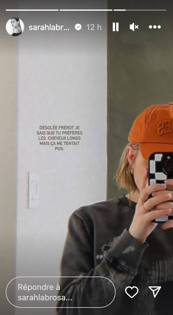 Sarah-Jeanne Labrosse ose une coupe au carré très courte et on capote ...