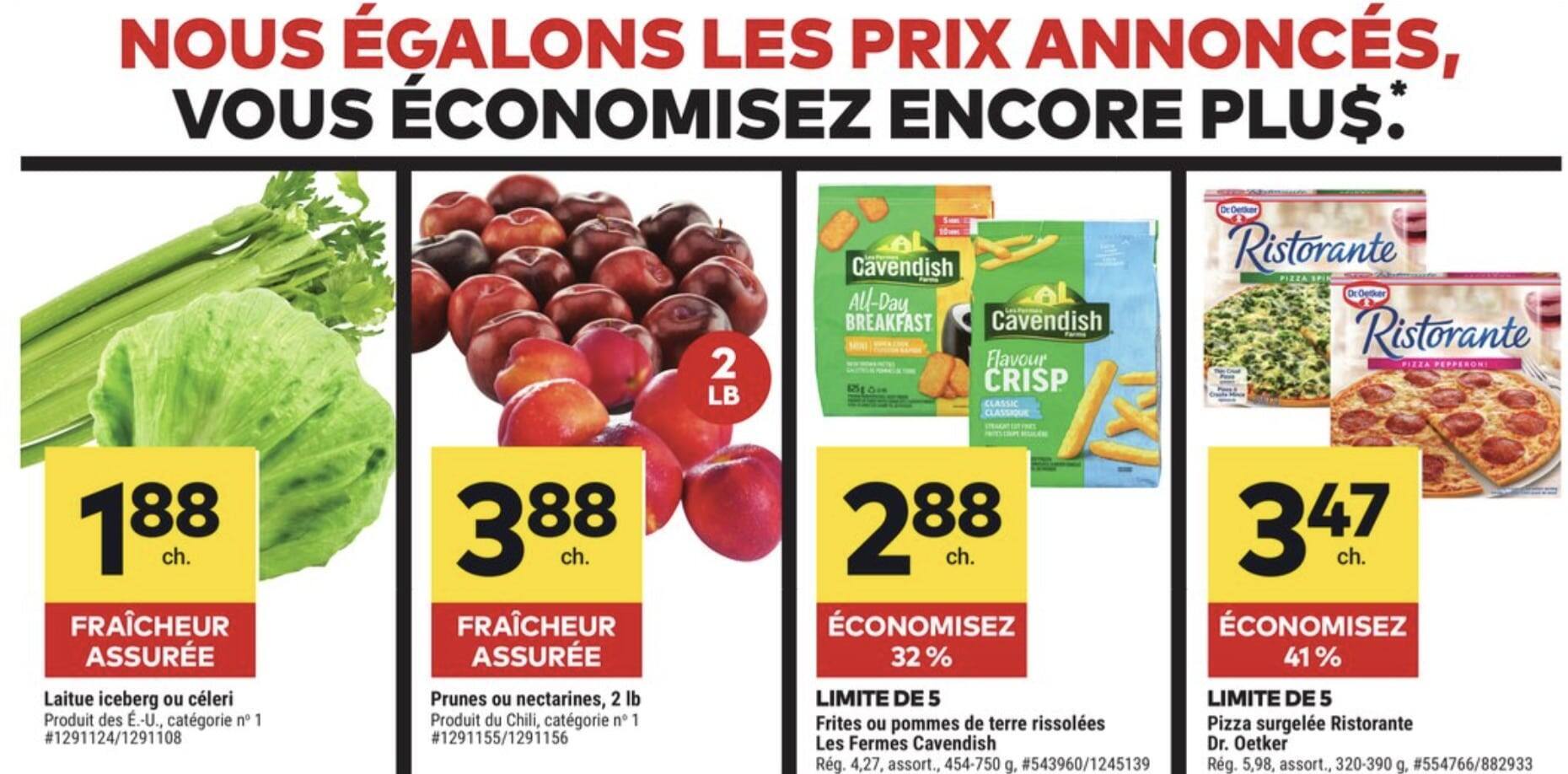 Les meilleurs rabais de la semaine du 14 mars en épicerie | Salut Bonjour