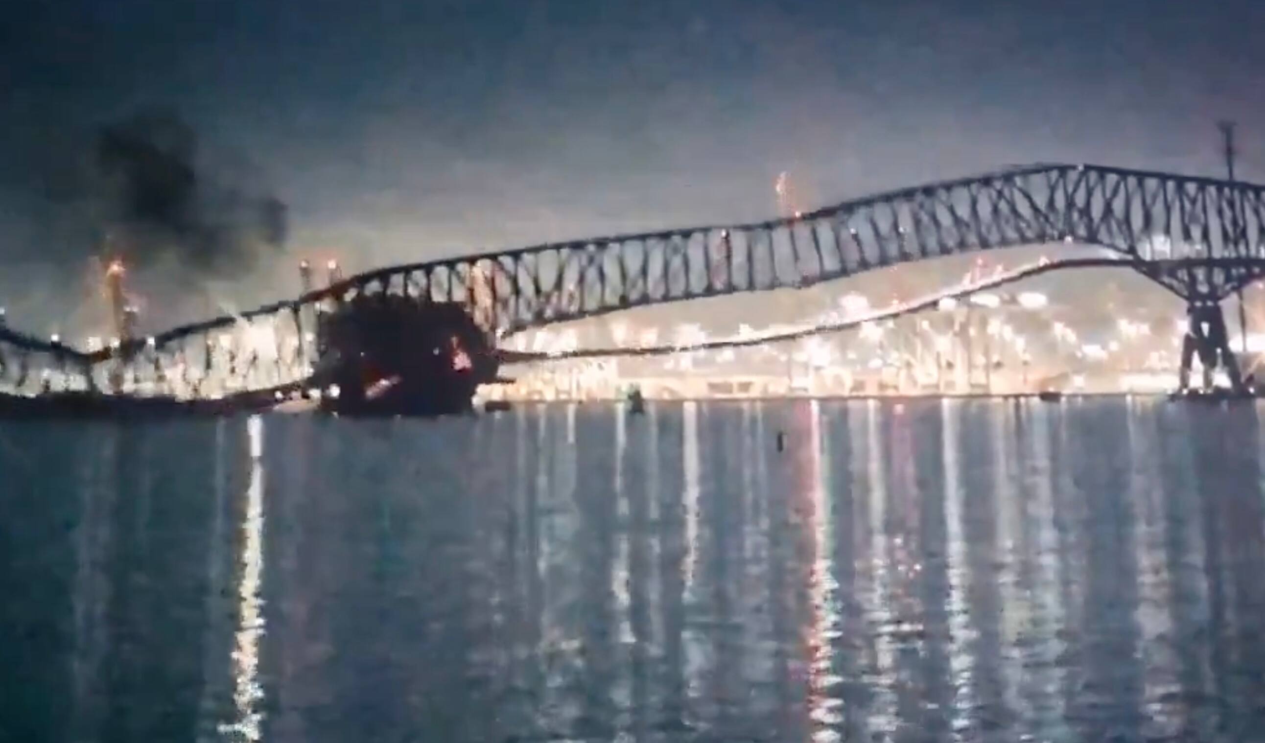 [VIDÉO] Un pont de Baltimore s'effondre après avoir été percuté par un ...