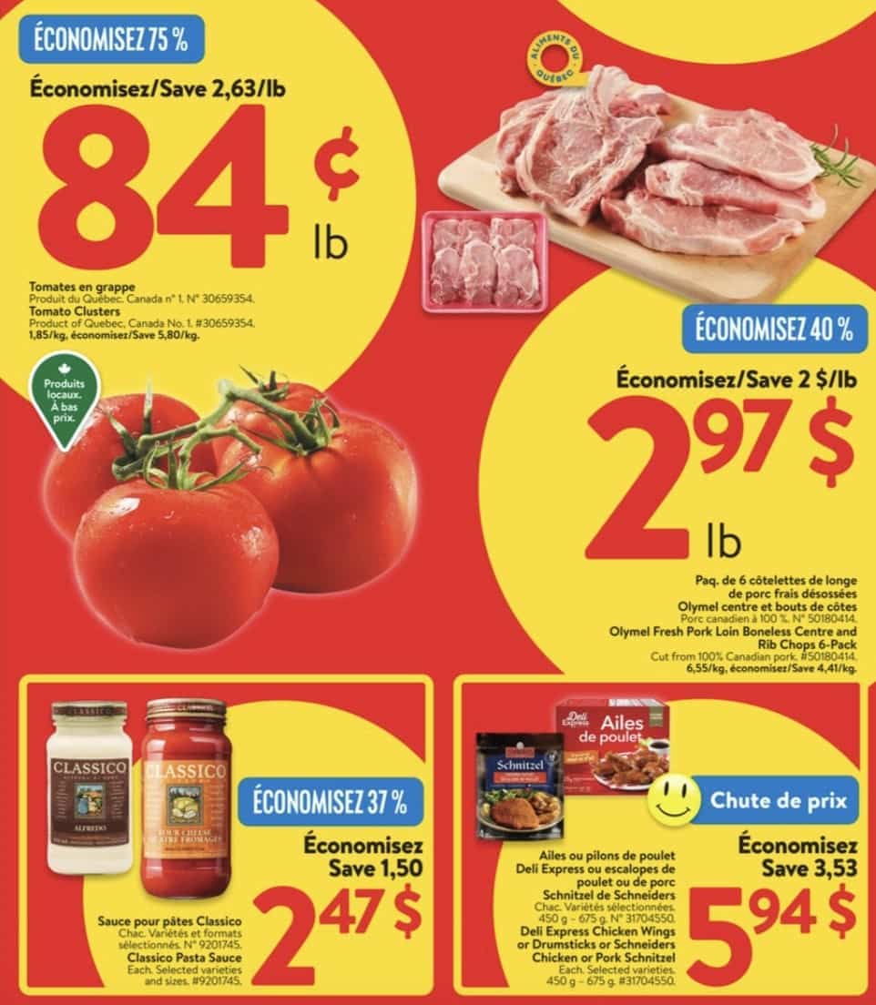 Les meilleurs rabais de la semaine du 25 avril en épicerie | Salut Bonjour