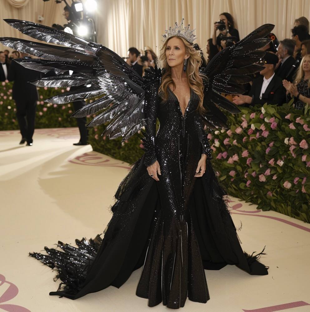 Voici le kit que Céline Dion devrait porter au Met Gala selon l’IA | Le ...