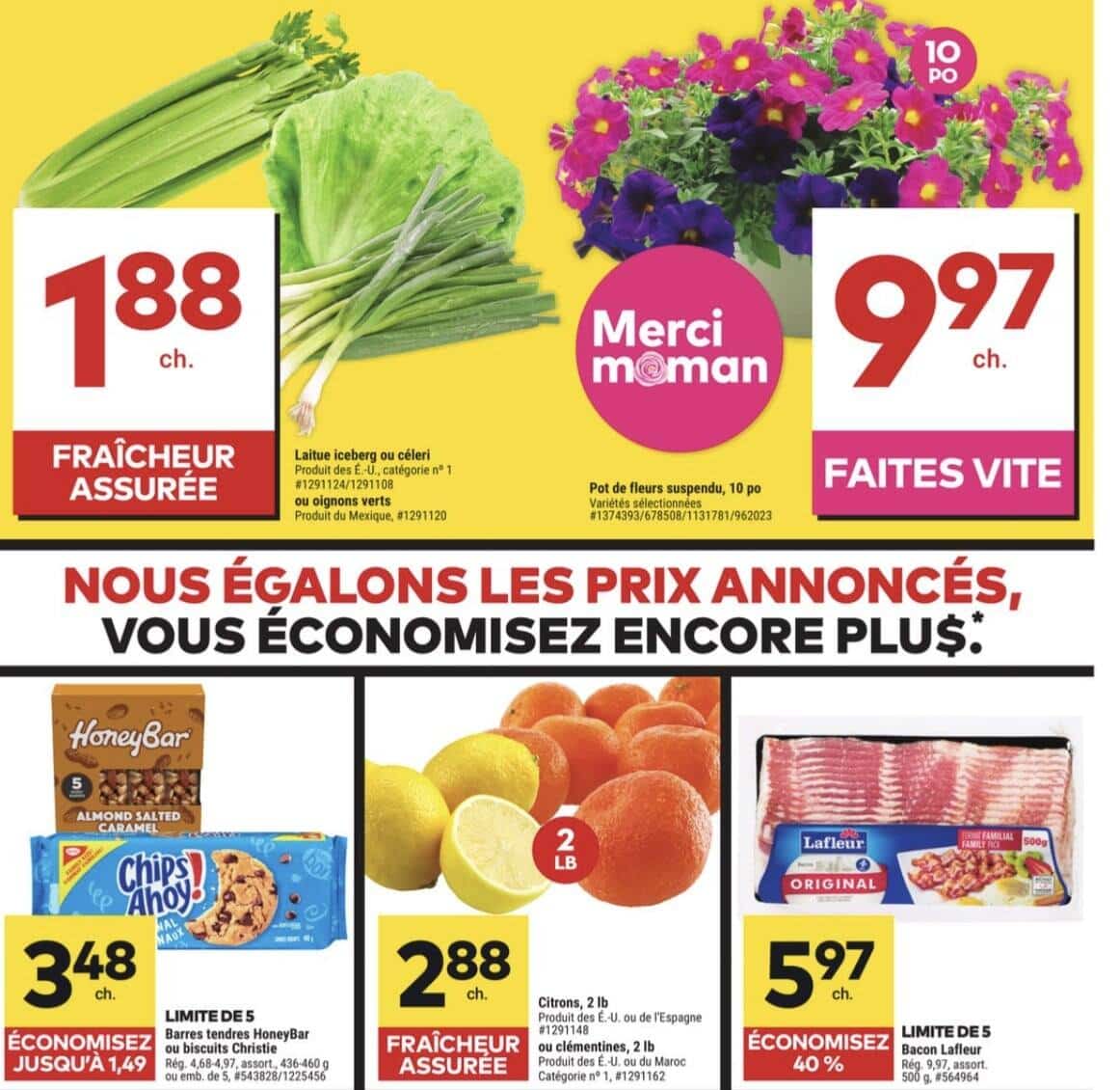 Les meilleurs rabais de la semaine du 9 mai en épicerie | Salut Bonjour