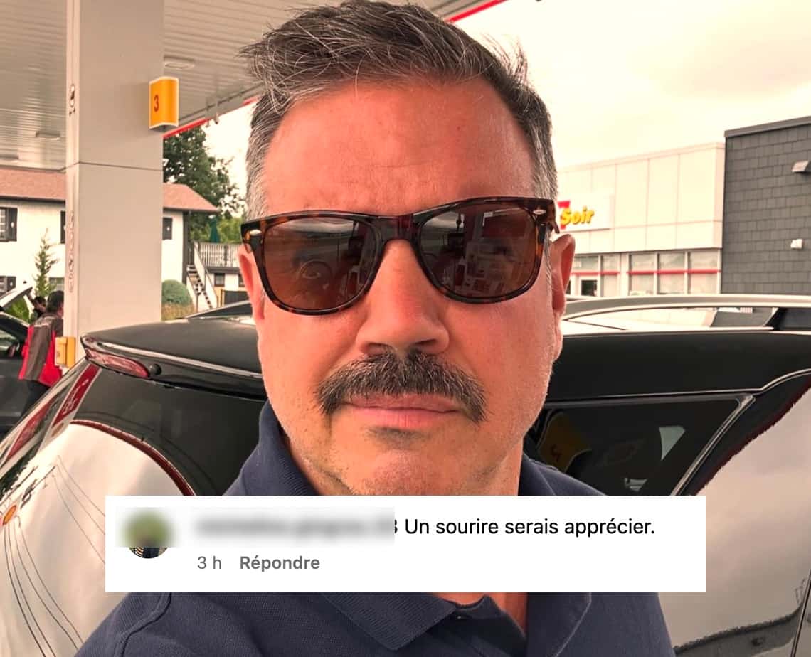 Charles Lafortune porte maintenant la moustache et voici ce qu'en ...