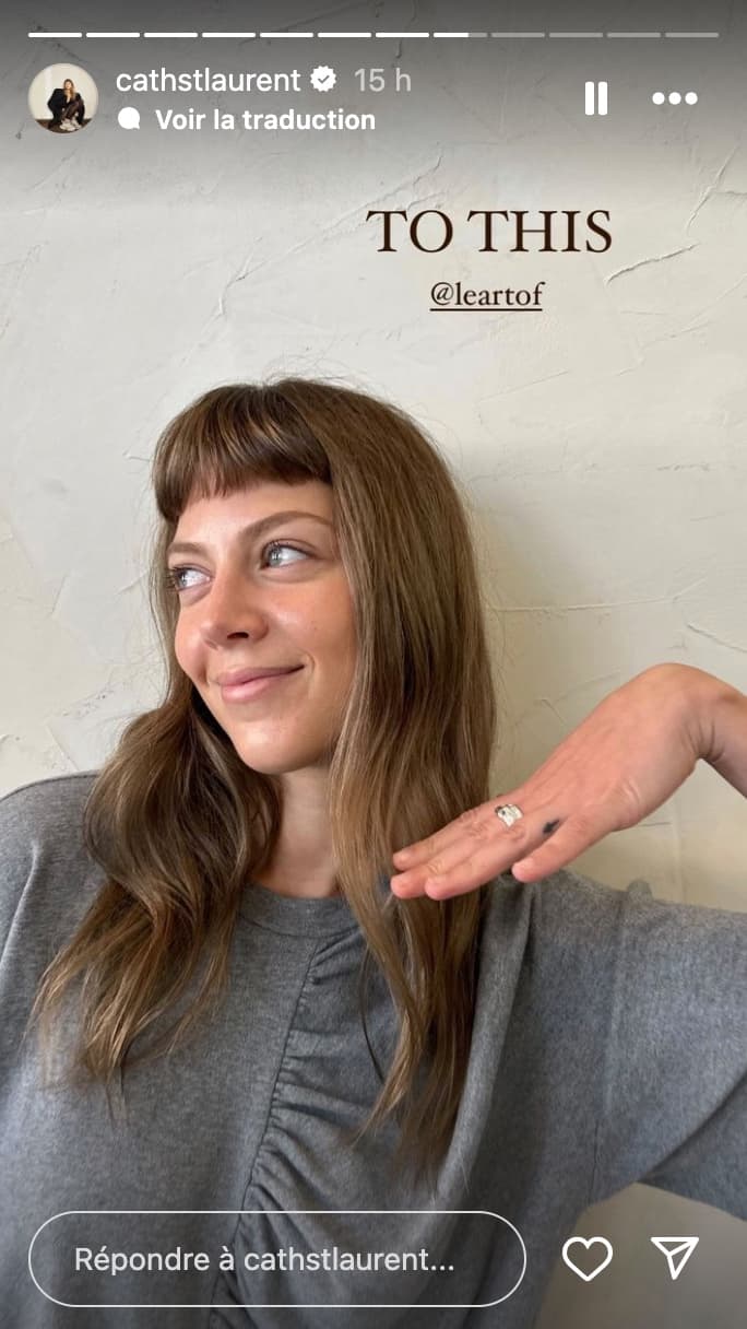 Vu sur Catherine St-Laurent, cet accessoire est parfait pour dompter un ...