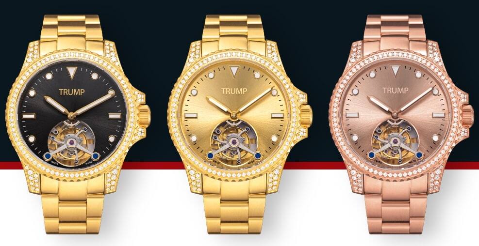 Donald Trump lance une collection de montres à 100 000$ | 24 heures