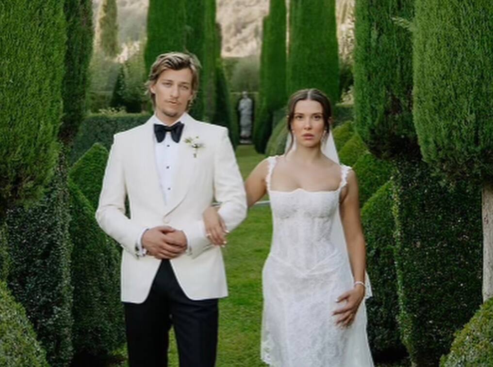 Millie Bobby Brown partage de magnifiques photos de son mariage avec le ...
