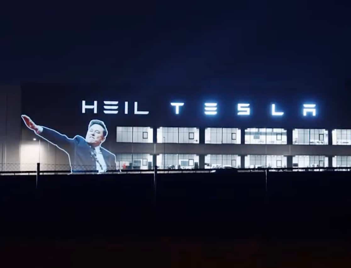 EN VIDÉO | «Heil Tesla»: le salut controversé de Musk projeté sur son ...