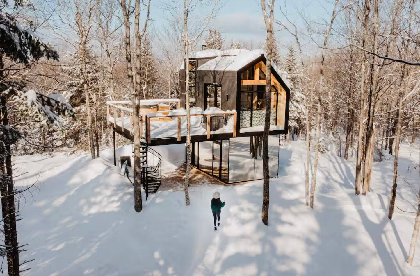 10 chalets totalement romantiques avec spa pour deux à louer au Québec | Silo 57