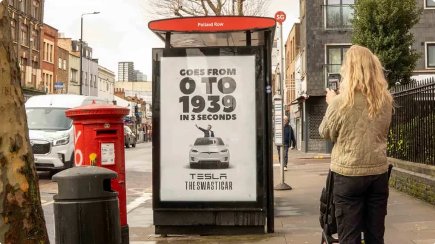 Une fausse pub de Tesla ridiculise Elon Musk et l’associe au nazisme ...