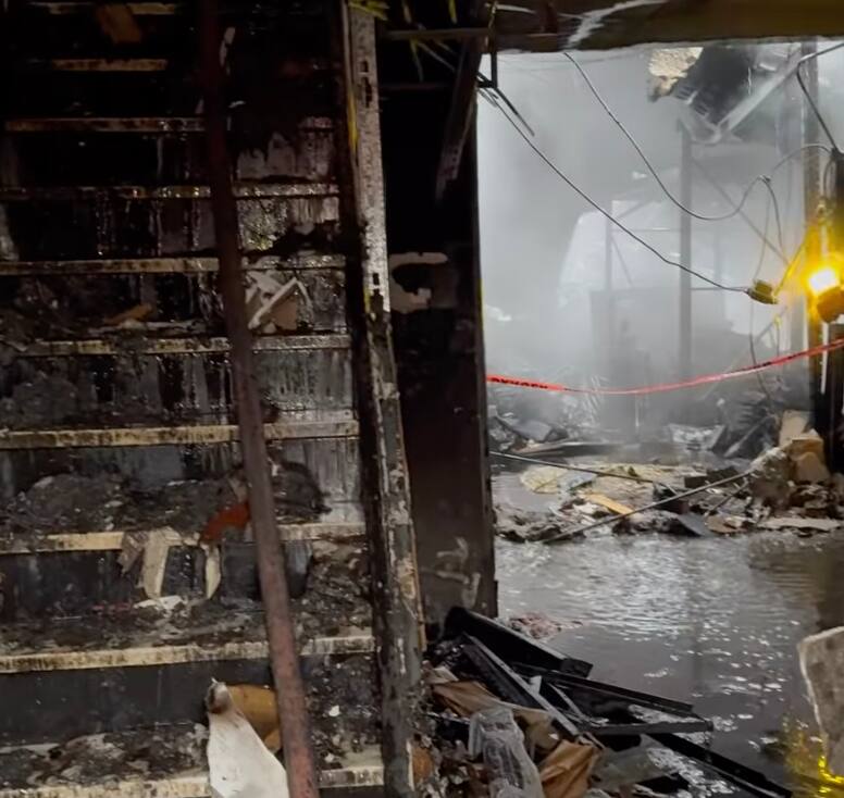 Son entreprise ravagée par un incendie: «C’est un marathon qui commence ...