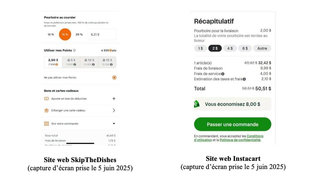 Uber, Skip et Instacart défient la loi québécoise: l’OPC va-t-il sévir ...