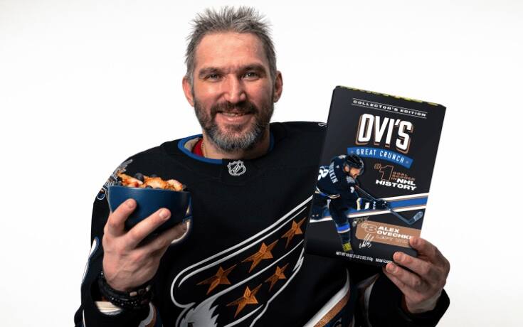 Alex Ovechkin lance sa marque de céréales | JDM
