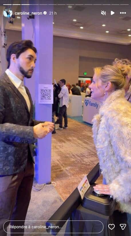 Caroline Néron s’éclate à Las Vegas avec son conjoint à un événement ...