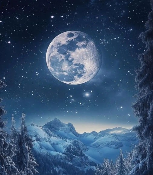 La Pleine Lune des Neiges du 1er février 2026 s’annonce très intense et ...