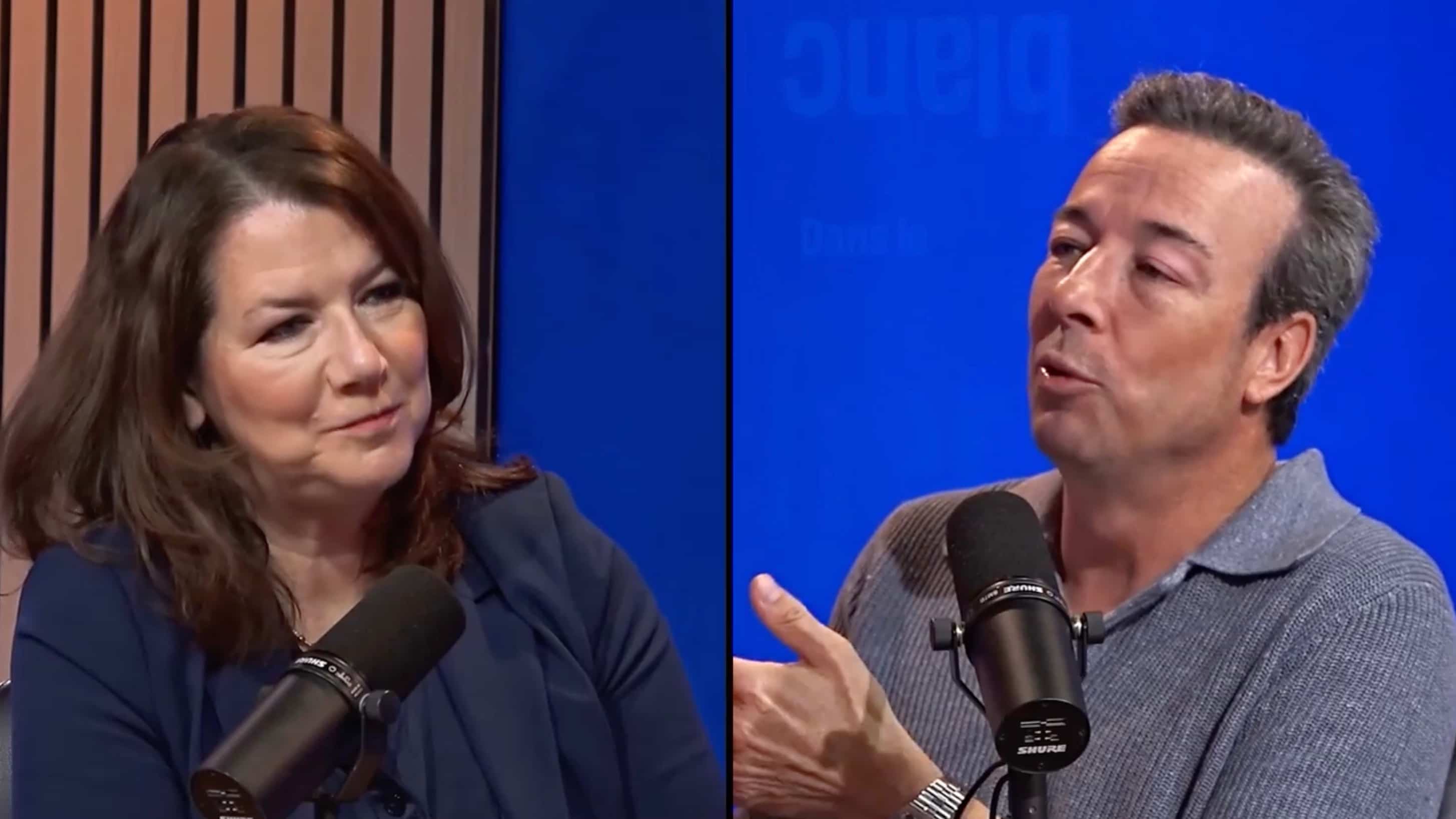 Luc Poirier prend la défense de sa conjointe Isabelle Gauvin, qui porte ...