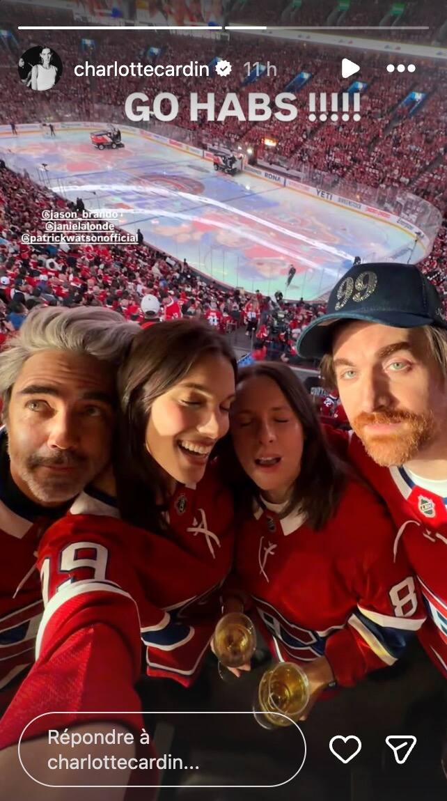 Charlotte Cardin aperçue au match des Canadiens : ce détail fait ...