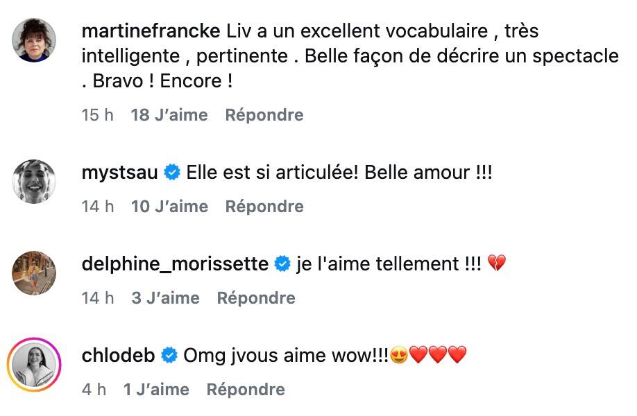 La fille de Bianca Gervais et Sébastien Diaz, Liv, vole le show à Sucré ...