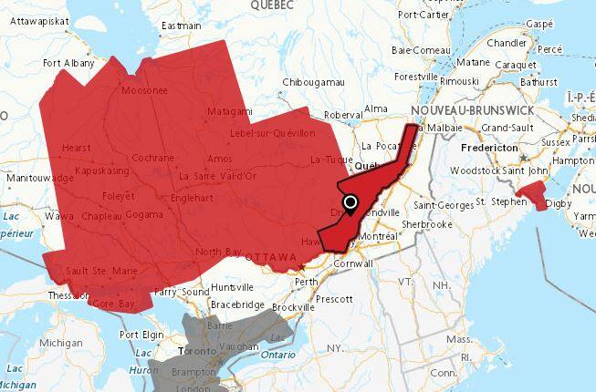 Pluie abondante: des risques d’inondation dans plusieurs régions | JDQ