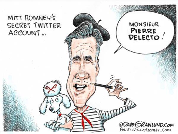 Pierre Delecto: le compte Twitter secret de Mitt Romney | JDQ