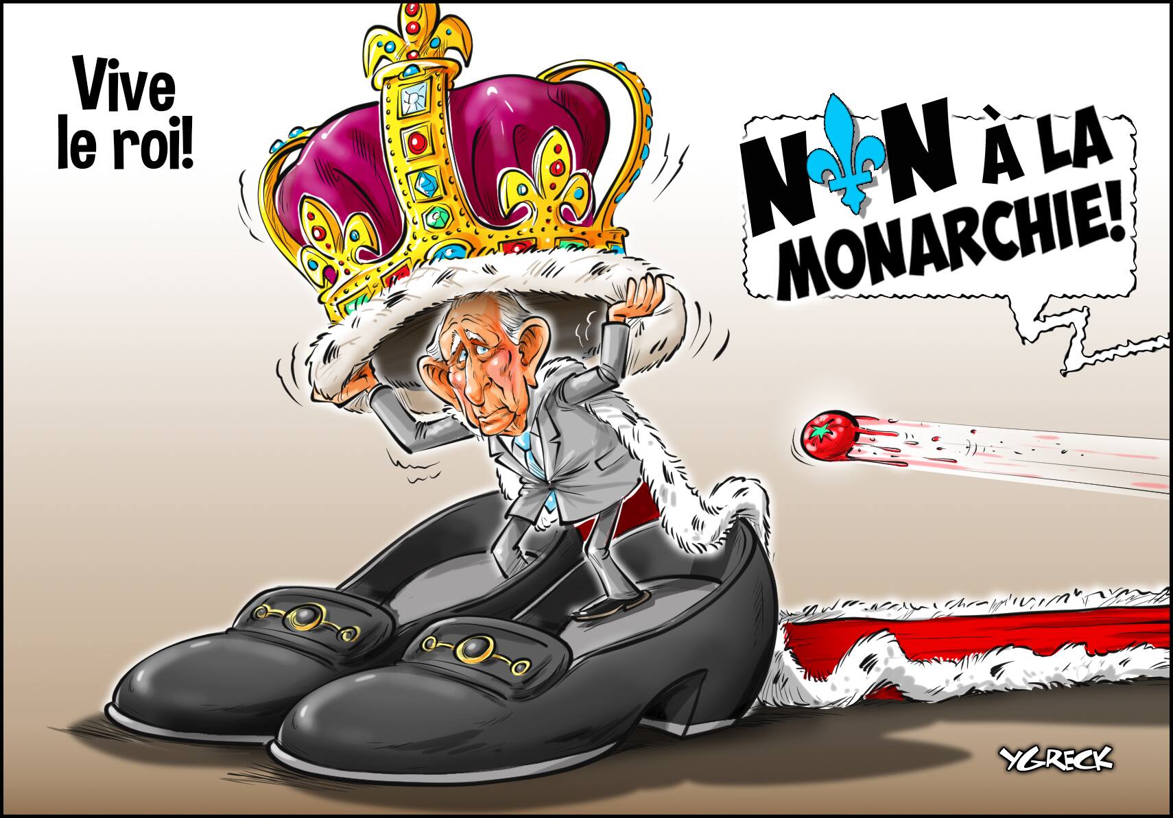 La caricature d'Ygreck | Le Journal de Montréal