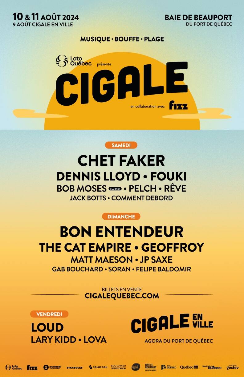 Cigale dévoile sa programmation 2024, et on a déjà hâte de danser les deux pieds dans le sable ...
