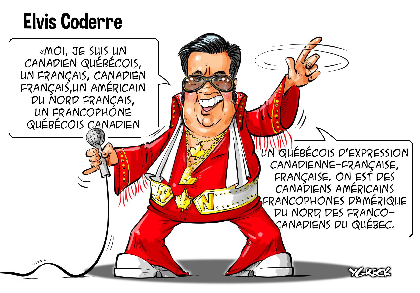 La caricature d'Ygreck en vidéo : Elvis Coderre à la rescousse du ...