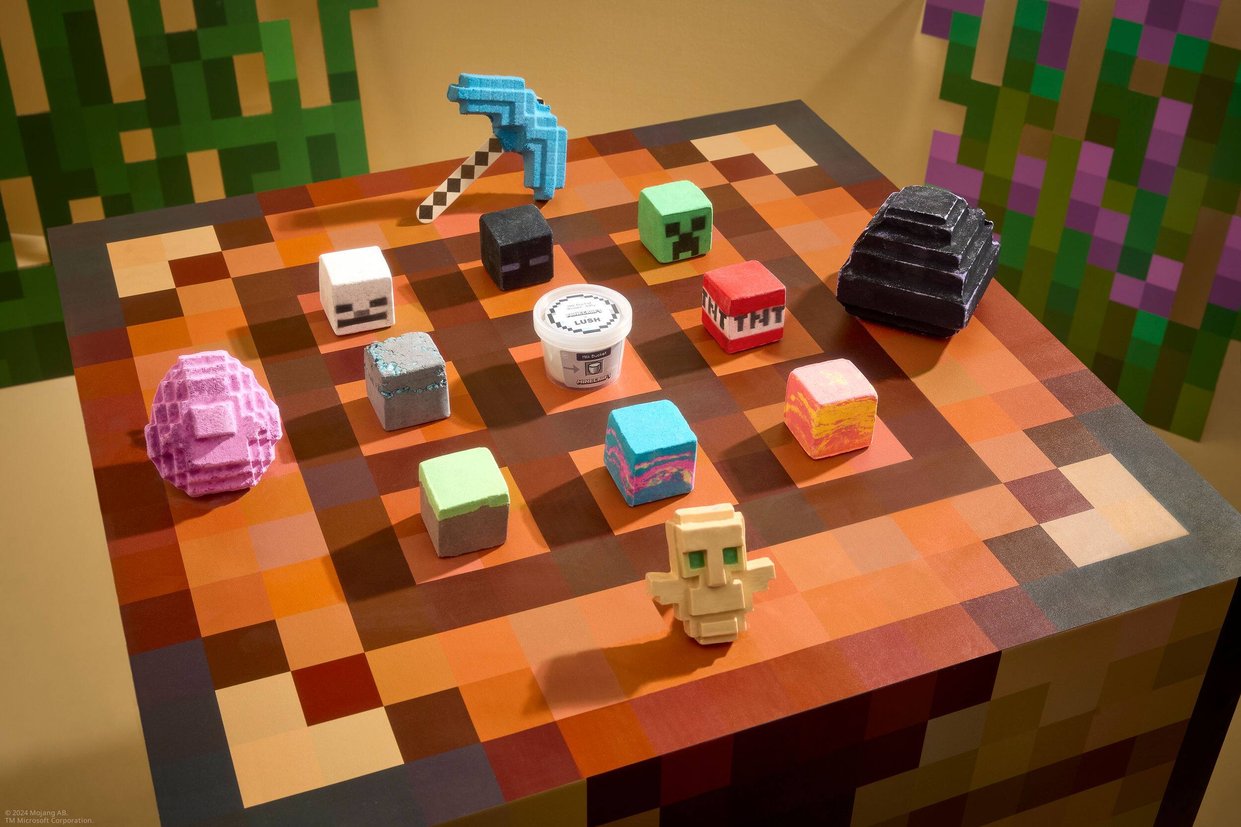 Minecraft et Lush collaborent pour une collection spéciale | 24 heures