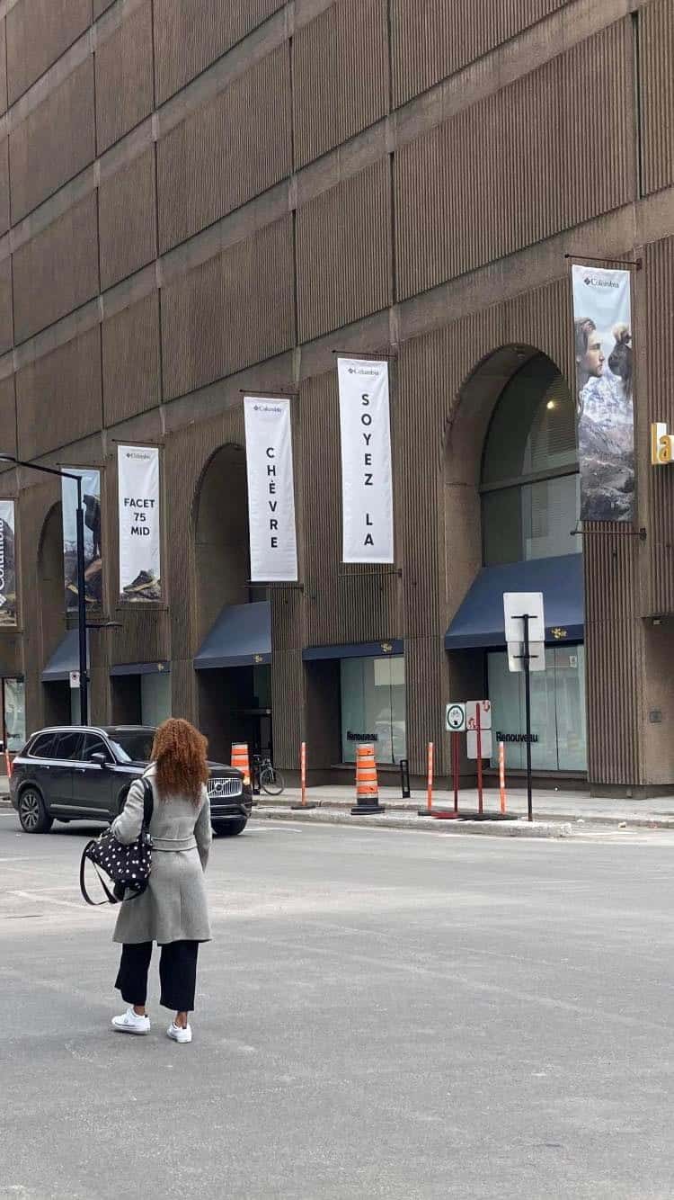 “Be the goat”: a Columbia slogan reacts in Montreal – Archyde