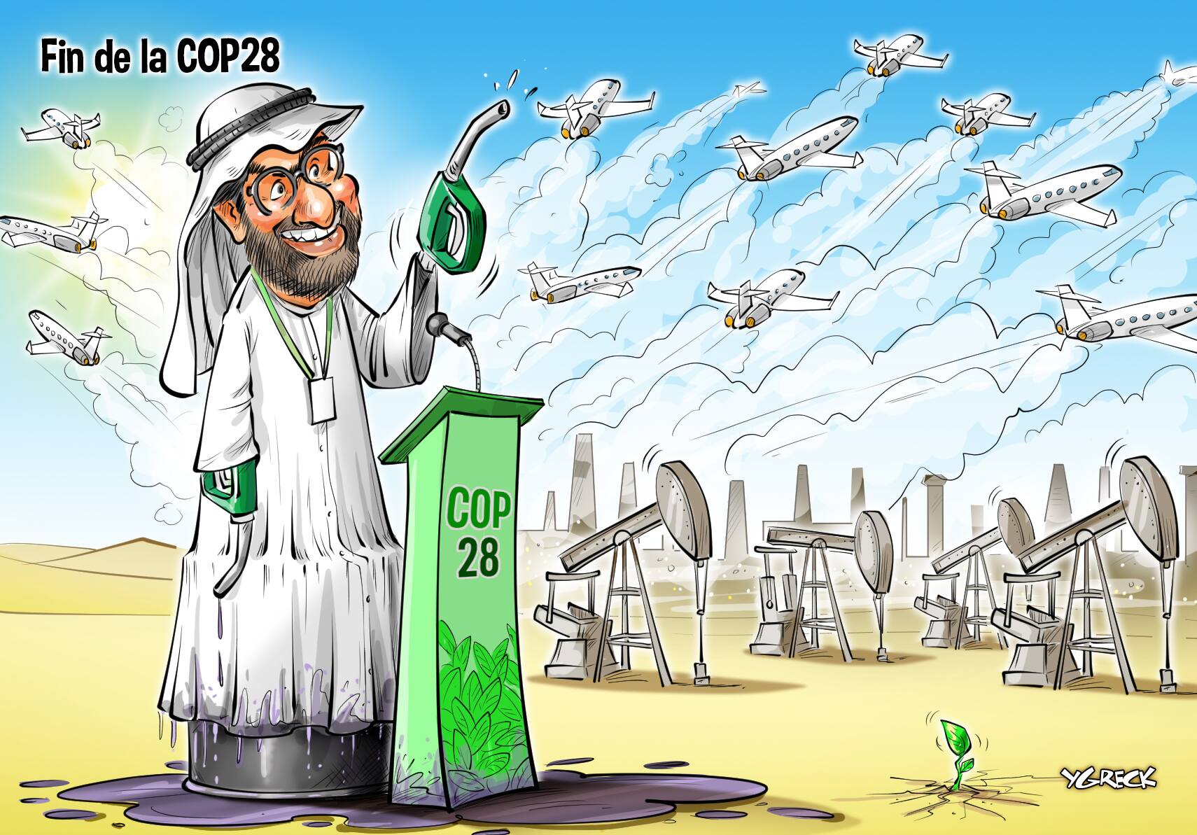 La caricature d'Ygreck: maintenant en vidéo! | JDQ