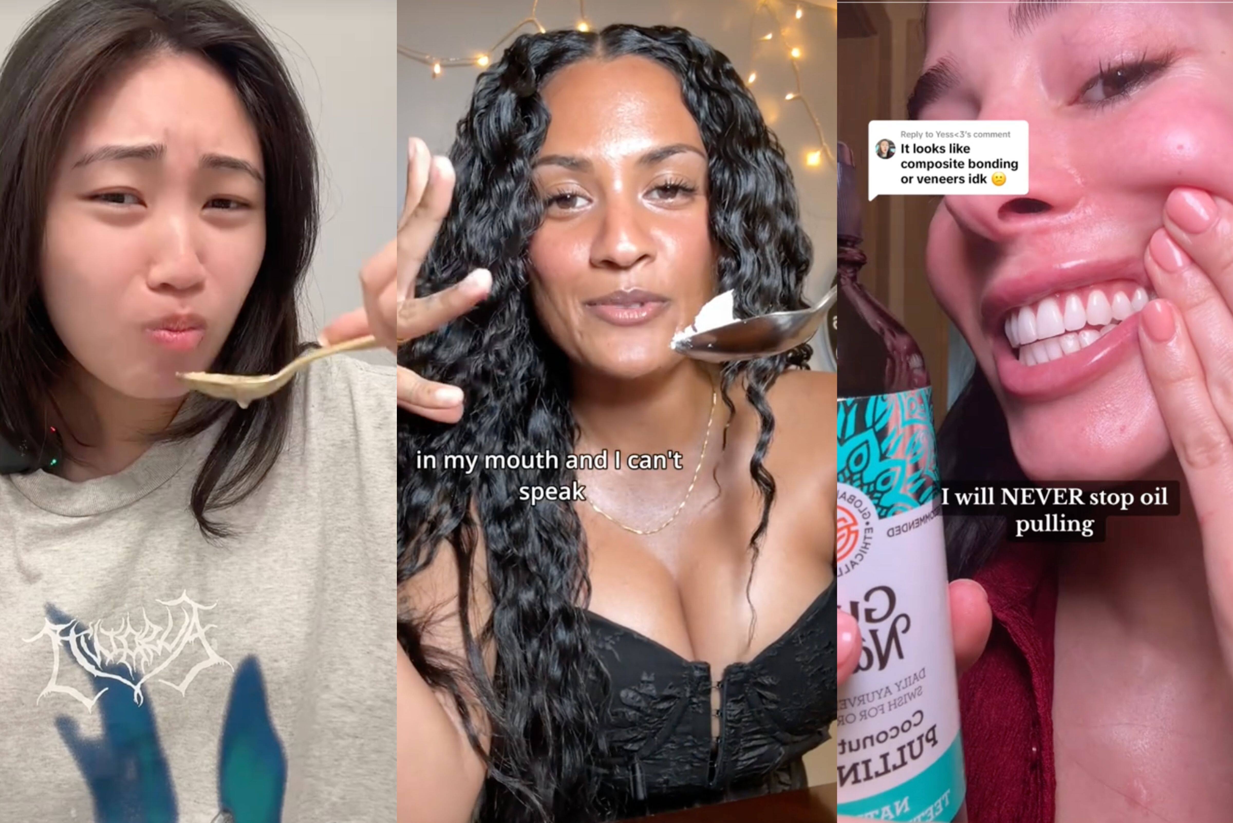 «Oil pulling»: des gens se rincent les dents à l’huile de coco pour les blanchir | 24 heures