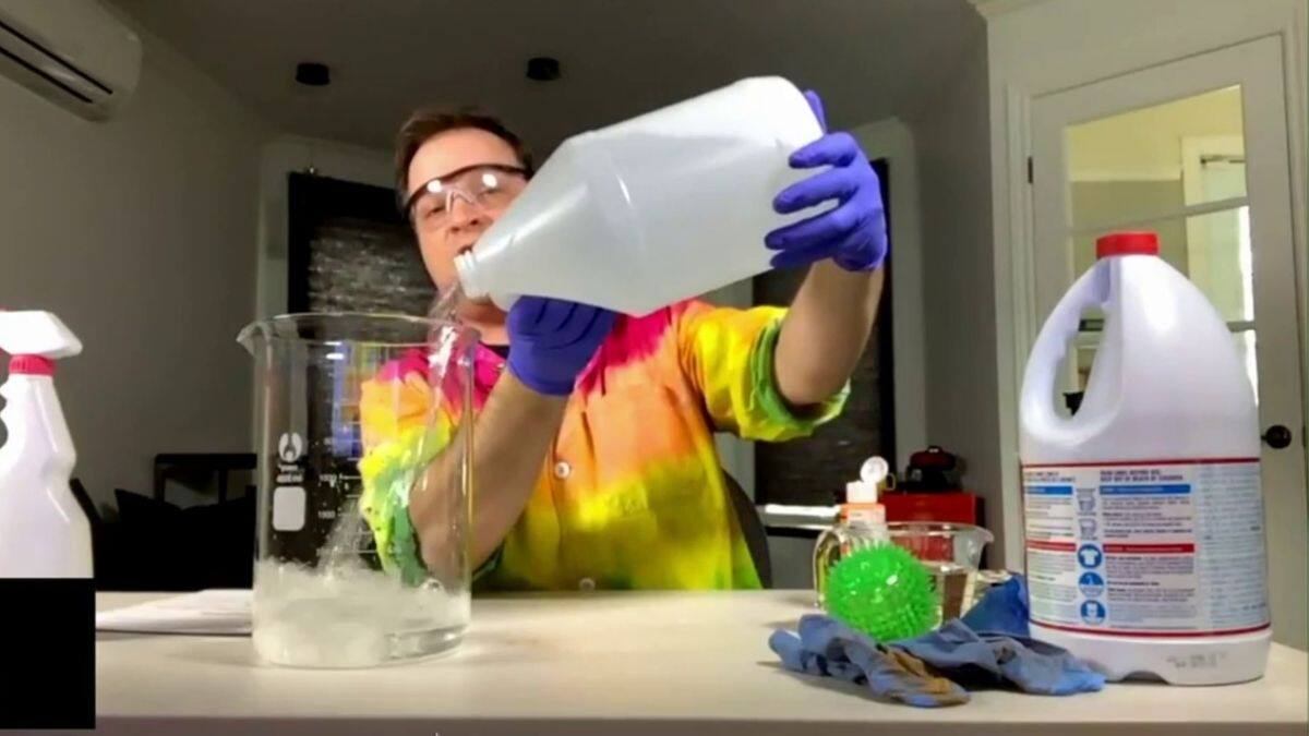 Yannick Bergeron propose une recette de désinfectant maison! | Salut ...