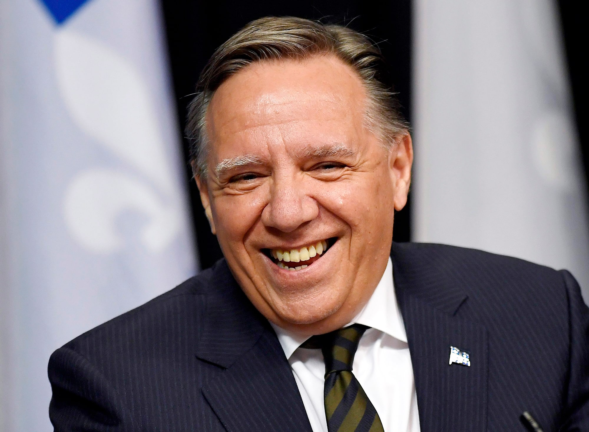 François Legault publie une photo de lui adolescent | TVA Nouvelles