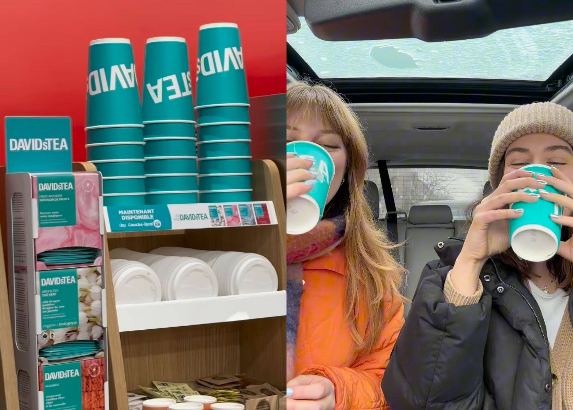 DAVIDsTEA offre maintenant vos thés préférés pour emporter | QUB | QUB info