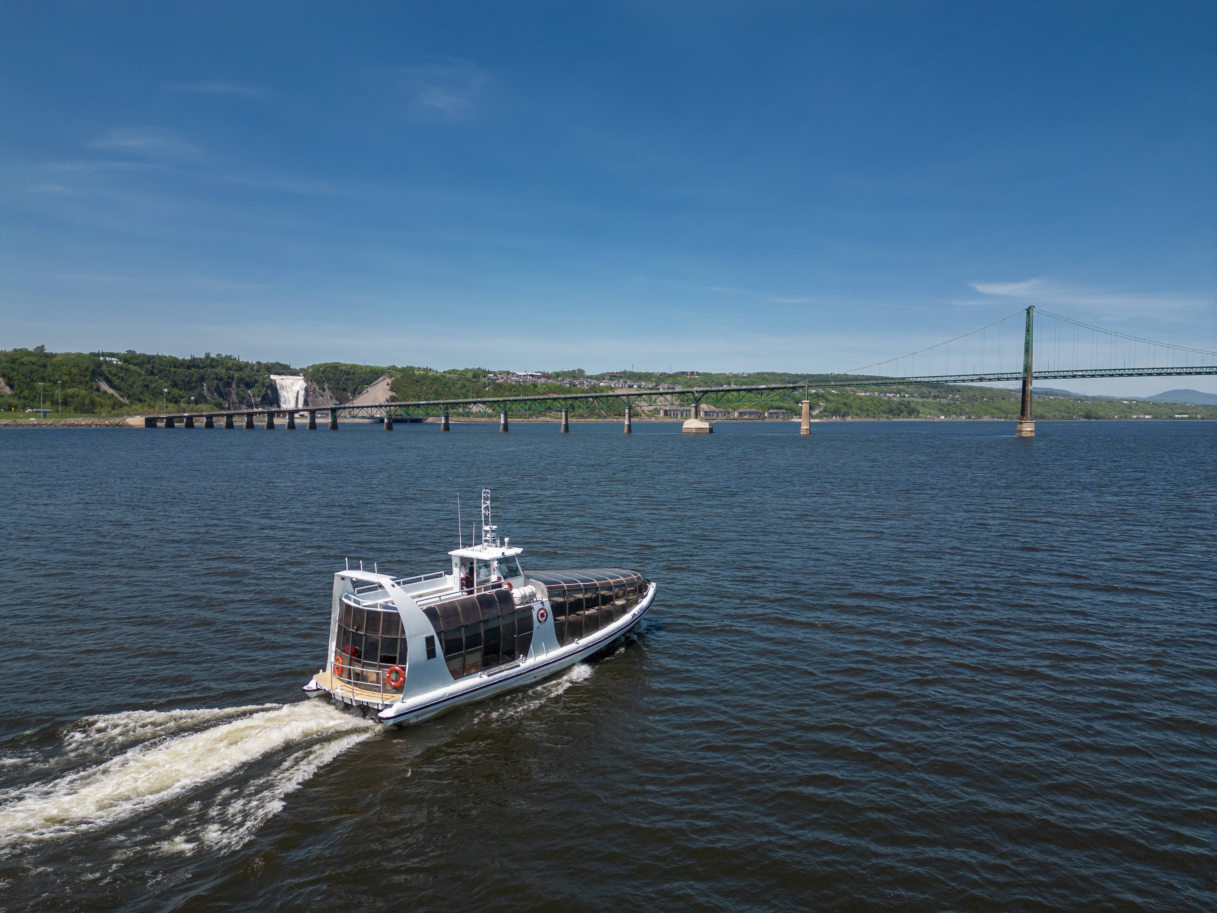Navette fluviale entre Québec et Sainte-Anne-de-Beaupré à 5 $ | JDQ