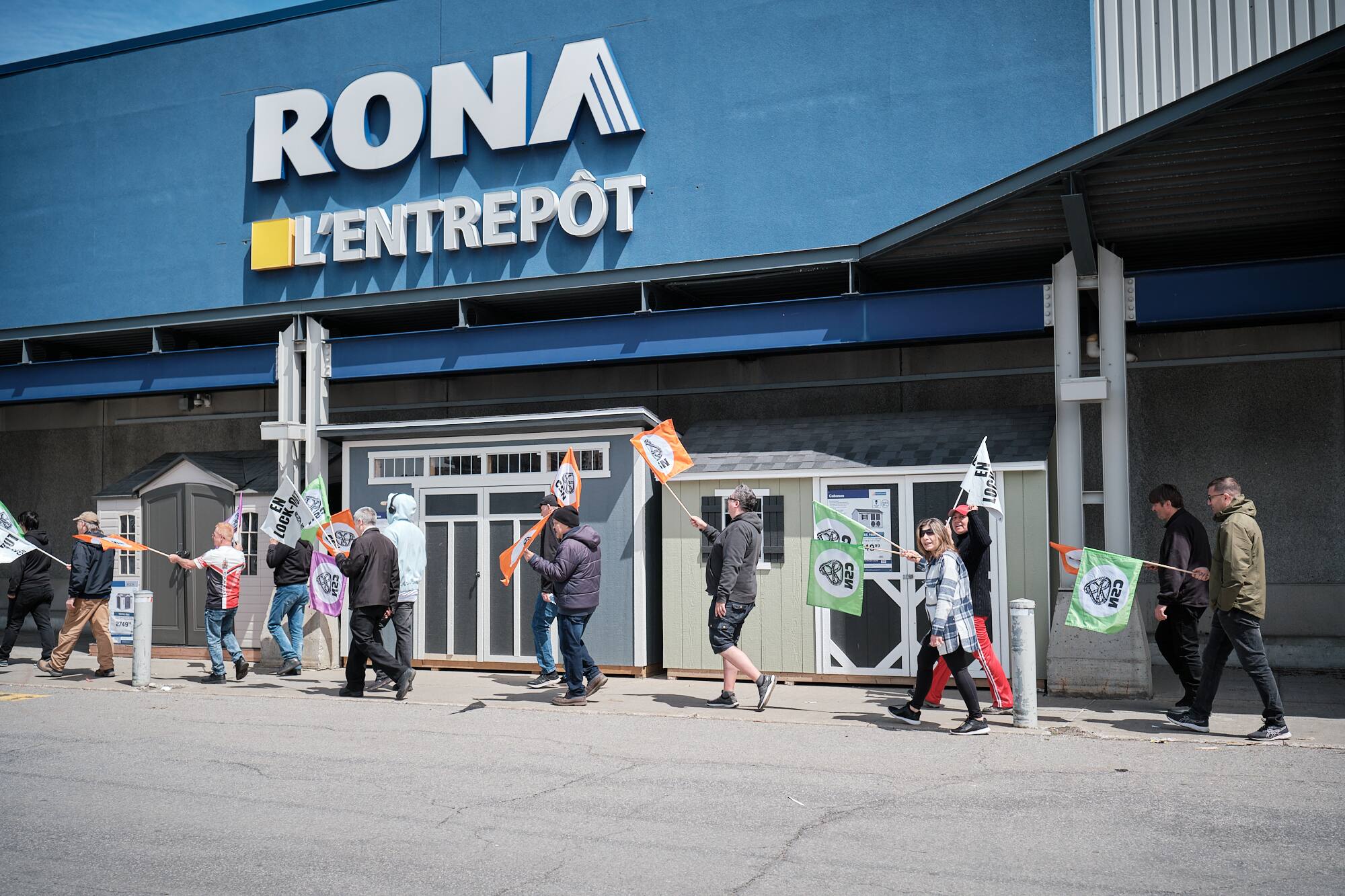 Lock-out chez Rona: les discussions rompues de nouveau | JDM