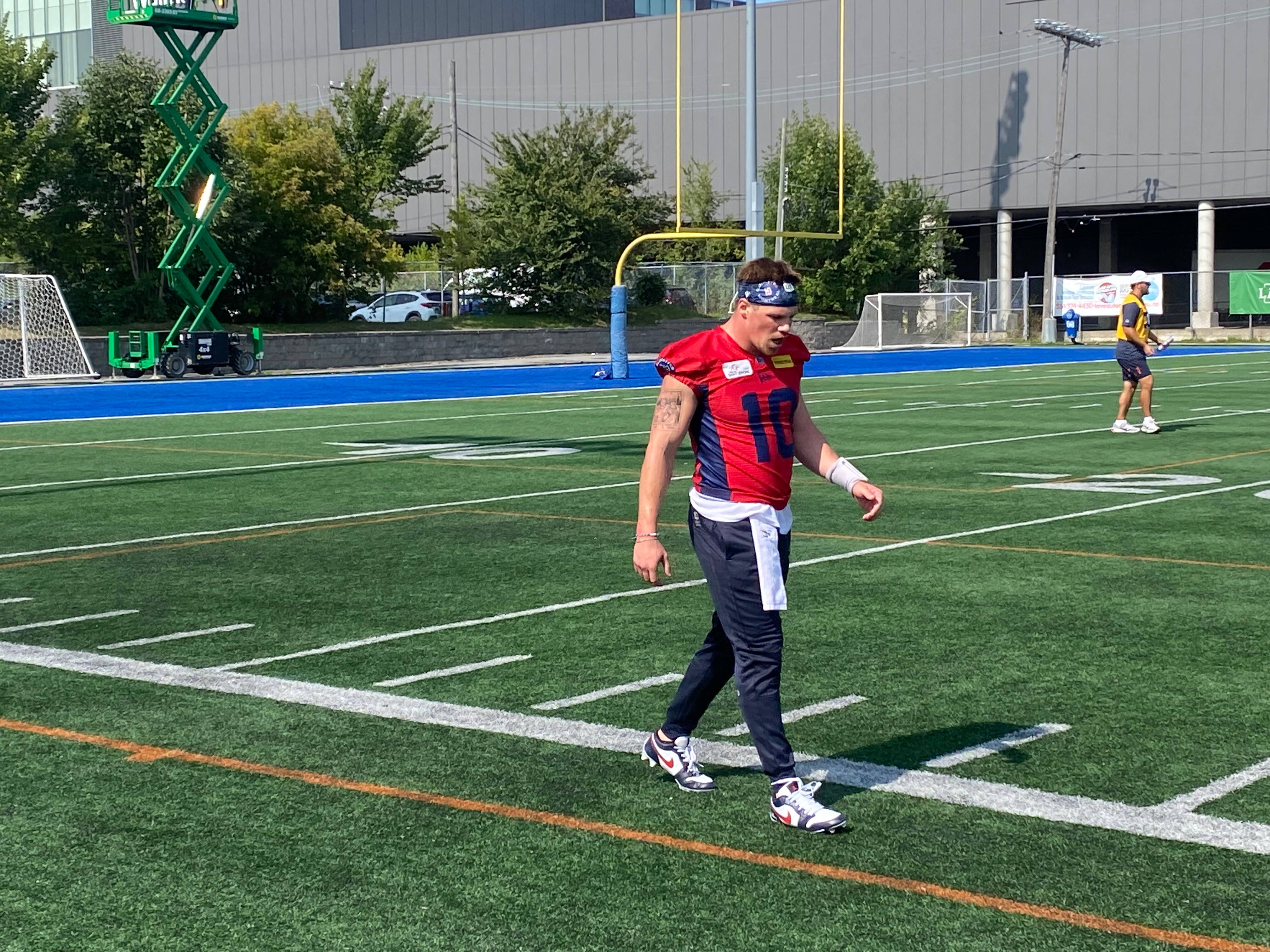 Davis Alexander ne reviendra pas face aux Roughriders - TVA Sports