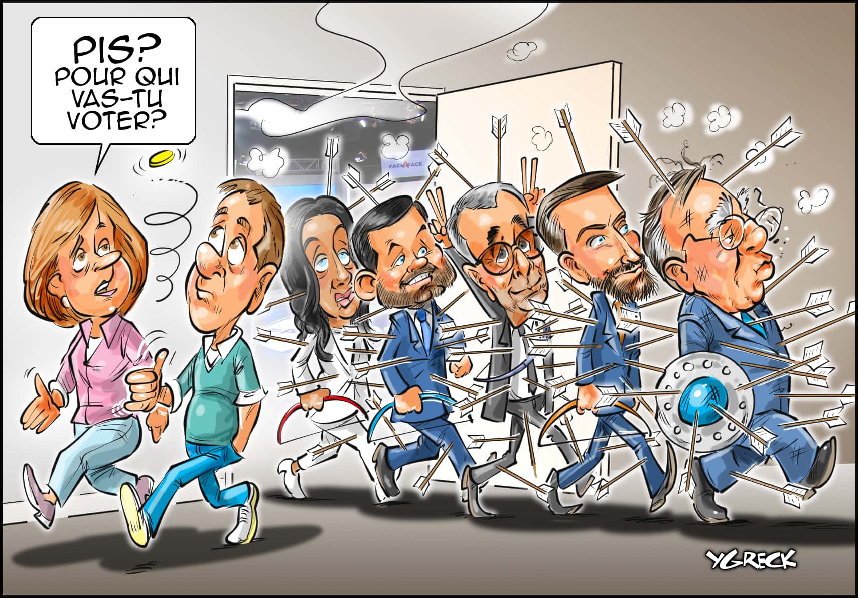 La caricature d'Ygreck | Le Journal de Québec