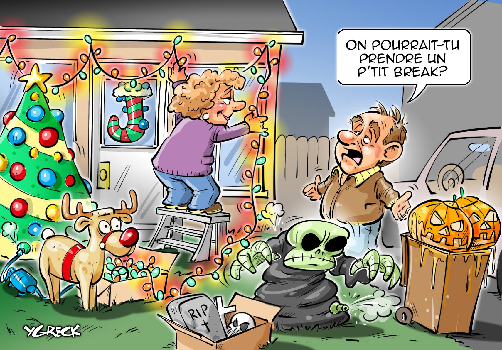 L'extra d'Ygreck | Le Journal de Montréal