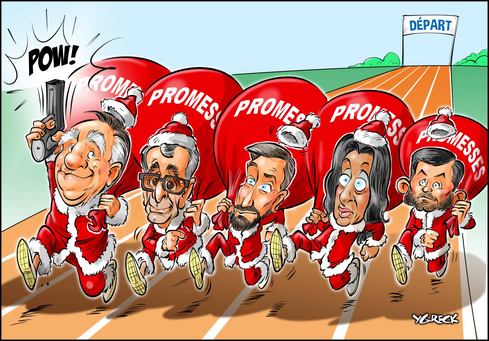 La caricature d'Ygreck | Le Journal de Québec