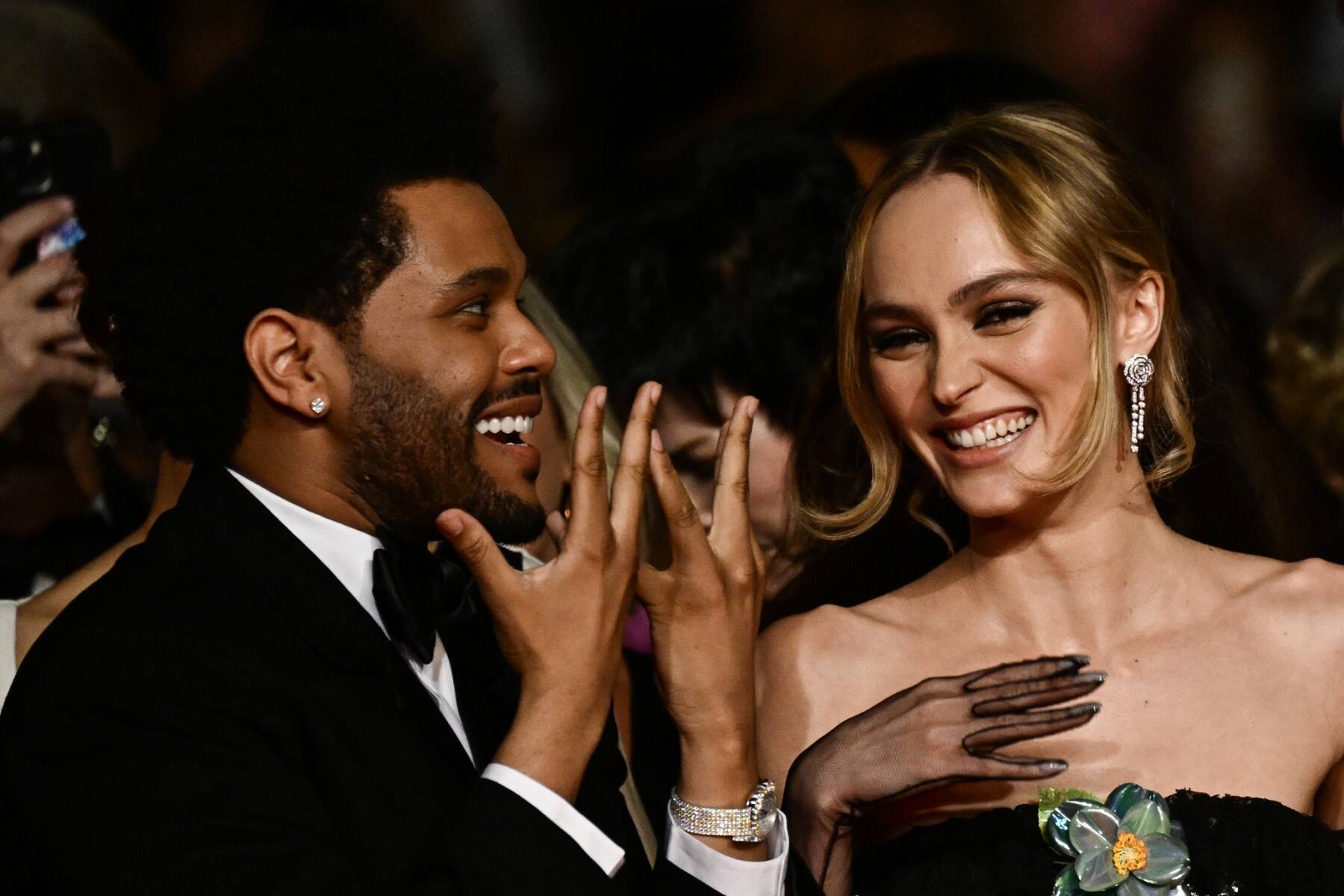 [Photos de Cannes] The Weeknd et Lily-Rose Depp sur le tapis rouge ...